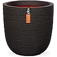 Capi Europe - Planter ball Rib NL - 43x41 - Black - Opening Ø35 - Pot ...