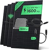 Solarway Balkonkraftwerk 2000W Komplett Steckdose, 4 x 500W JaSolar ...