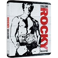 Rocky Steelbook Collection 1-6 Bluray uk Steelbook Region Free Rocky ...