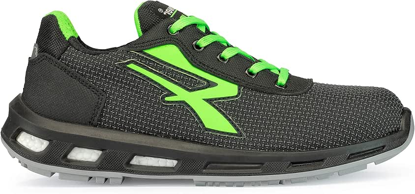 UPOWER Unisex-Erwachsene Strong S3 SRC Sicherheitsschuhe, Schwarz ...