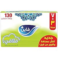 Fine Facial Tissue Soft Pack 130 Sheets X 2 Ply, Bundle Of 52- Fine ...
