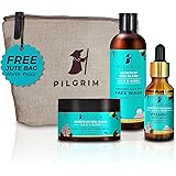 Pilgrim Korean Beauty Flawless Skin Face Care Kit With Vitamin C Night ...