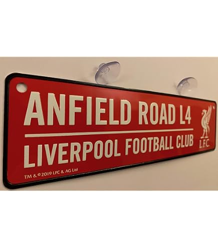 This Is Anfield Metal Sign Liverpool FC This Is Anfield Sign - Official ...