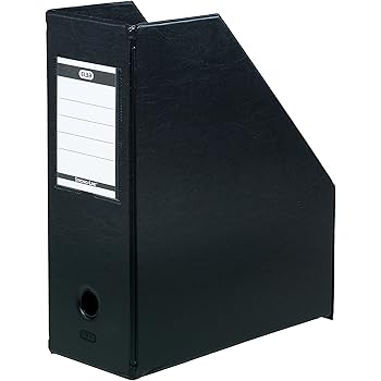 Bantex Concept Magazine Rack File Plastic Jumbo 110mm Black A4 Ref ...