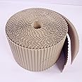 Natural Hessian Display Border Roll Corrugated Border Roll in a Natural ...