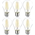 Amazon Basics ampoules LED Culot Edison à vis E27 7 W (équivalent 60 W) blanc chaud Filament ...
