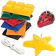 Baker Ross EV948 Candle Making Kit (Per Pack) : Amazon.co.uk: Home ...