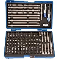 Draper 82398 Magnetic Bit Holder Set (127 Piece), Silver : Amazon.co.uk: DIY & Tools