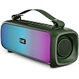 boAt Stone 580 Bluetooth Speaker with 12W RMS Stereo Sound, LED Lights ...