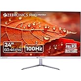 Zebronics 24 inch (60.4 cm) LED Monitor with Full HD Display, HDMI and ...