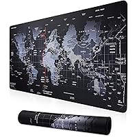 EXCOVIP Large Gaming Mouse Pad, Long XXL Mousepad, Shortcut Mouse Pad ...