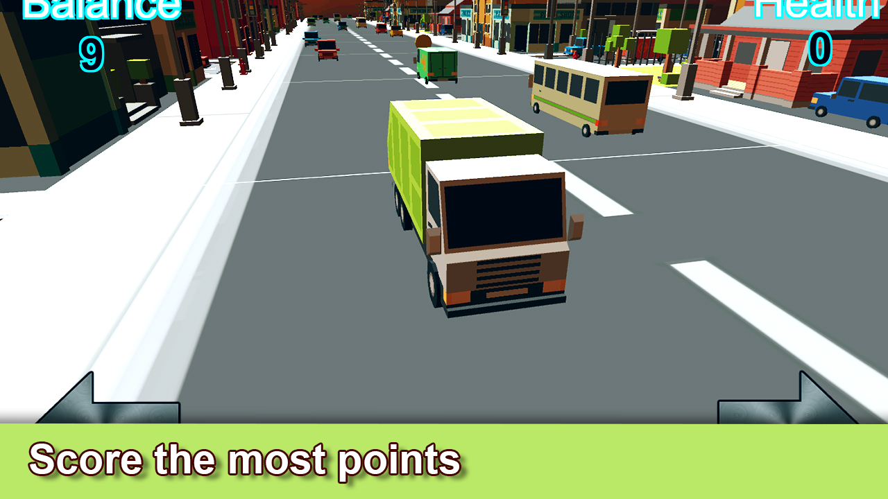Blocky Traffic Truck : Amazon.co.uk: Apps & Games