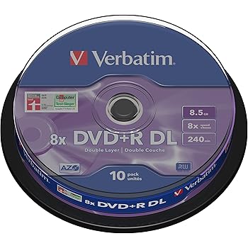 Verbatim DVD+R 8x Double Layer 8,5GB, colore: Argento, confezione da 10: BLACK SHEEP: Amazon.it ...