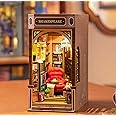ROWOOD Book Nook Kit Buchhandlung, DIY Miniature Room, Puzzle Haus ...