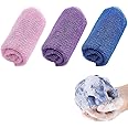 3Pcs African Shower Sponge Body Sponge,African Net Sponge,Deep Cleaning ...