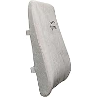 Tynor Back Rest Full, Grey, Universal Size, 1 Unit, Foam, pack of 1 ...
