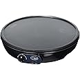 Quest 35540 Electric Pancake & Crepe Maker / 12" Non-Stick Hot Plate ...