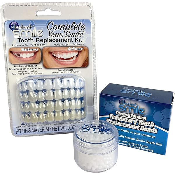 Instant Smile Denture Repair Kit For Partials Dentures 7 Comfortable