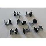 Leisure Stainless Steel Kitchen Sink Fixing Pack with Clips (8): Amazon ...