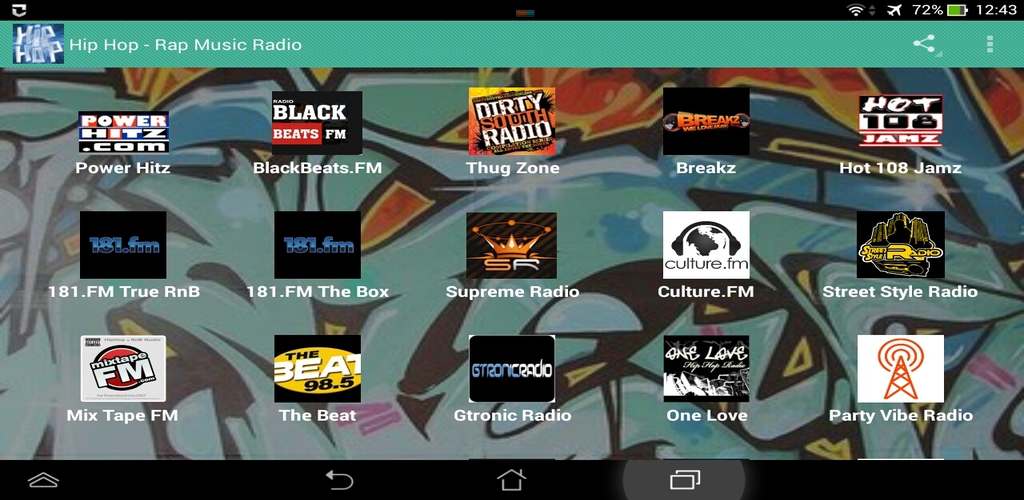 Hip Hop - Rap Music Radio Stations: Amazon.fr: Appstore pour Android