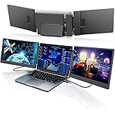 Laptomo 15.6" Extension d'écran pour Ordinateur Portable, Triple Écran ...