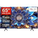 TCL 164 cm (65 inches) 4K Ultra HD Smart QD-Mini LED Google TV 65C755 ...
