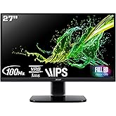 Acer SA272E 27 Inch Full HD IPS Ultra Slim (7.2mm Thick) Backlight LED ...