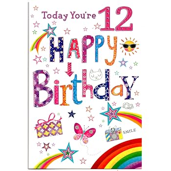 12th Birthday Postcards