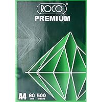 Roco Premium Copy Paper White, A4 80 gsm, per box 5 packs of 500 Sheets ...
