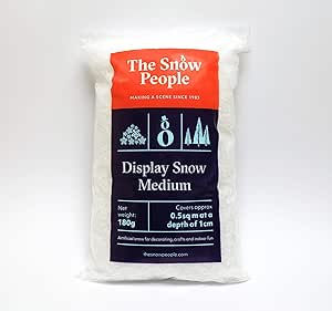 Display Snow Medium 180g - artificial snow as used in film, TV ads and ...