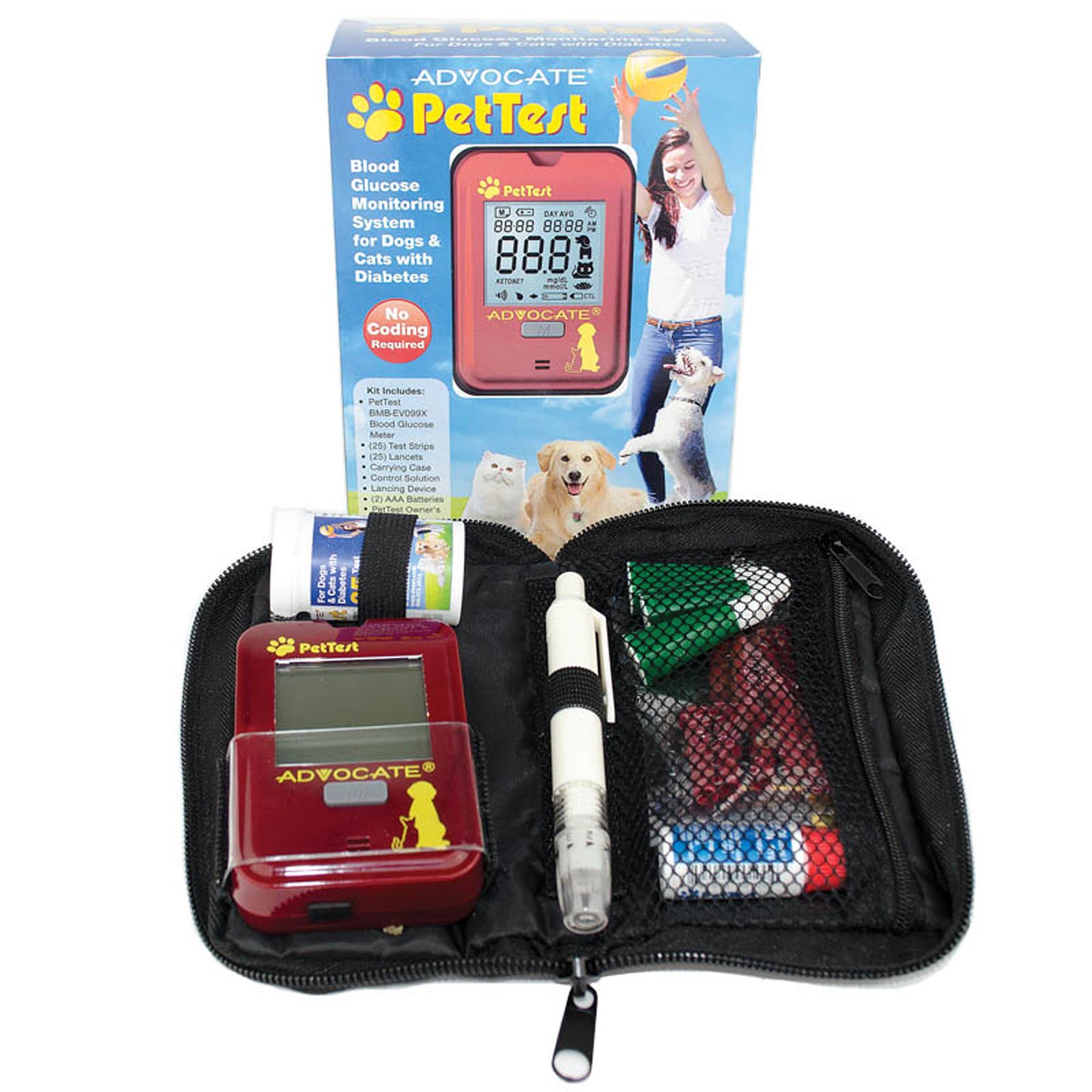 PetTest Blood Glucose Monitoring System For Dogs and Cats | Dog Gadgets ...