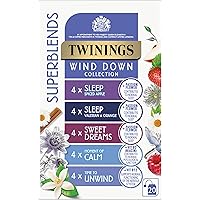 Twinings Wind Down Collection Tea Selection for Relaxation, Sleep, Calm ...