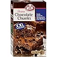 RUF Chocolate Chunks Zartbitter, Backfeste, dunkle Schokoladen-Tropfen ...