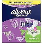Always Daily Liners Comfort Protect Normal Fresh Scent 80 Count : Buy ...