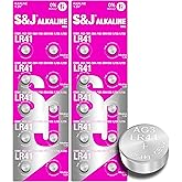 5Plus 10 PCS LR41 AG3 392 192 SR41SW L736 LR736 Battery 1.5V Button ...