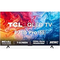 TCL 139 cm (55 inches) Metallic Bezel-Less Series 4K Ultra HD Smart LED Google TV 55V6B (Black ...