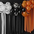 Ginger Ray Pumpkin Halloween Balloon Garland & Streamers, Arch Kit ...