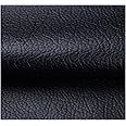 Faux Leather Fabric Lychee Texture 140cm/55'' Width Black Vinyl ...