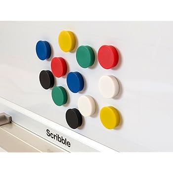 Rybond Office Round Magnets - Fridge Magnets Whiteboard Magnets ...