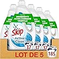 SKIP Lessive Liquide Active Clean x185, Résultat impeccables même en ...