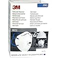 3M 8822 FFP2 Valved Polypropylene Disposable Dust/Mist Respirator Mask Box -Pack of 10 : Amazon ...
