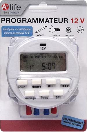 Programmateur 12 V: Amazon.fr: High-tech
