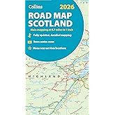2024 Collins Road Map of Scotland: Folded Road Map (Collins Road Atlas ...