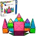 Magna-Tiles Magnetic Building Toys, Clear Colors Set, Multi Color (100 Pieces) : Amazon.in: Toys ...