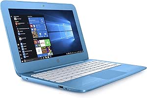 HP Stream 11-ah005na 11.6 Inch Laptop (Aqua Blue) - (Intel Celeron ...