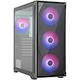 Aerocool GEOFLOW, Caja PC ATX, 4X Ventiladores ARGB 120mm, Ventana ...