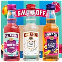 Au Vodka Gift Set - Blue Raspberry Flavoured Vodka 5cl Miniature ...