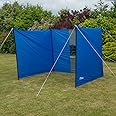 Andes Large Blue Camping Windbreak Beach Windshield Shelter With Window ...