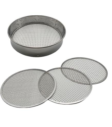 20 Mesh Sieve Stainless Steel Lab Test Sieve - 20cm Diameter With 304 ...