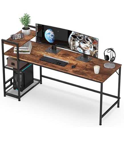 Industrial Urban Study Computer Desk Birlea Furniture 55" Computer